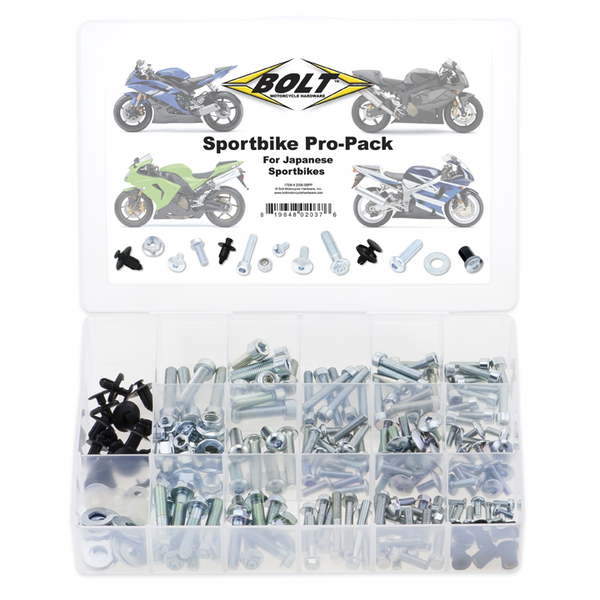 Japanese Sportbike Pro Pack | Universal – Bolt Motorcycle Hardware